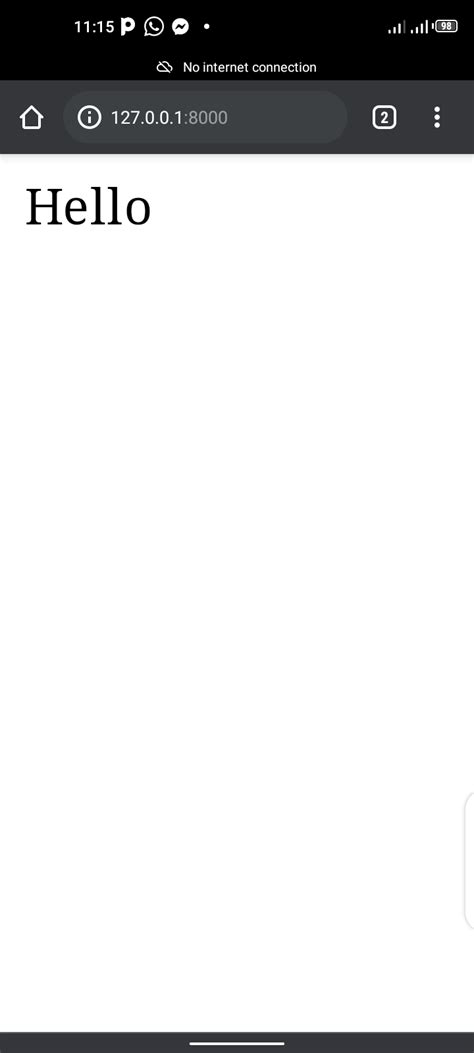 Web Apppython Pydroid