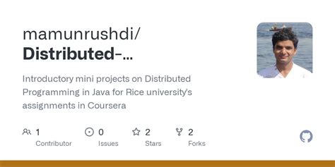 Github Mamunrushdidistributed Programming In Java Introductory Mini Projects On Distributed
