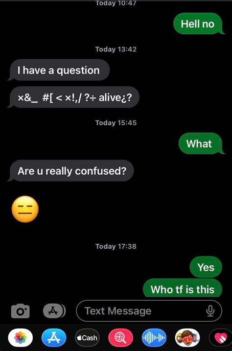 My Friends Ex Has Been Texting Me Some Weird Stuff My Friends Ex Isnt Very Smart So She Most