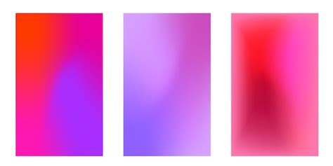 Premium Vector Set Vector Gradient Background Soft Color Background Modern Screen Vector