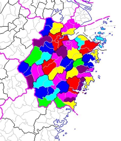 方舆 东部 浙江省“省管县“设想方案 Powered By Phpwind