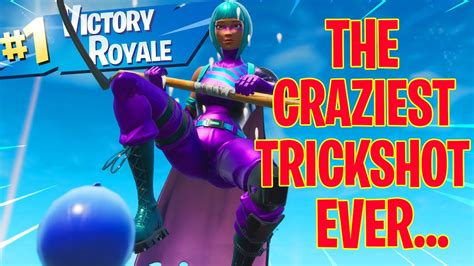 The CRAZIEST TRICKSHOT EVER Fortnite Montage YouTube