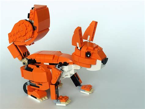 Lego Moc 31129 Squirrel By Tomik Rebrickable Build With Lego