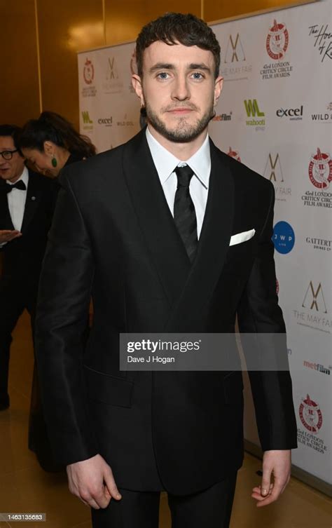 Paul Mescal Attends The 43rd London Critics Circle Film Awards 2023