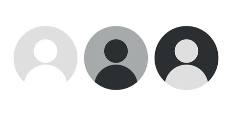 Set Of User Profile Icons User Profile Sign 50576707 Vector Art At Vecteezy