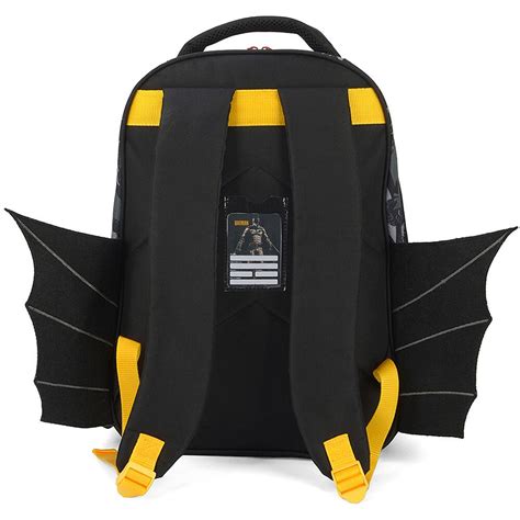 Mochila Infantil Dc Batman Em Poliéster Luxcel Pt 1 Un Escolar