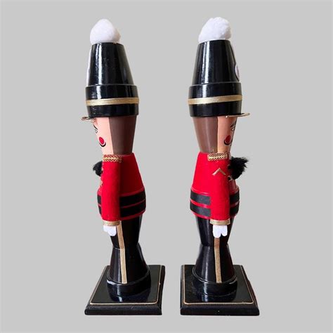 Pair Of Nutcracker Figurines Etsy