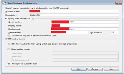 Configuring Database Mail In SQL Server