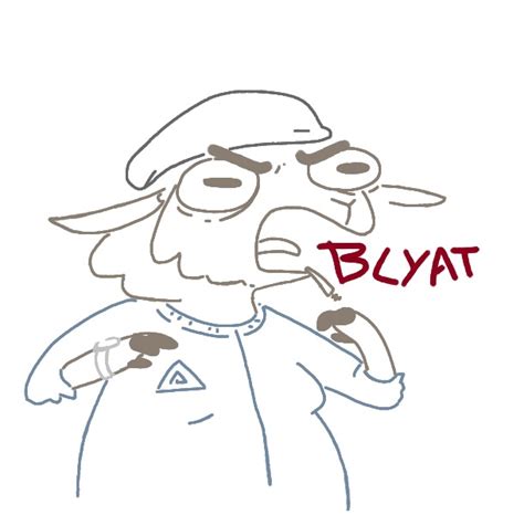 The Big Imageboard Tbib Angry Anthro Bovid Caprine Cigarette Clock