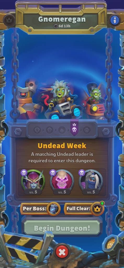Gnomeregan Dungeon Guide Blackrock Week • Warcraft Rumble