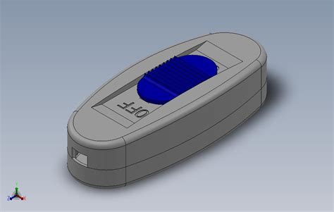 风扇开关盒设计图纸 Solidworks 2010 模型图纸免费下载 懒石网