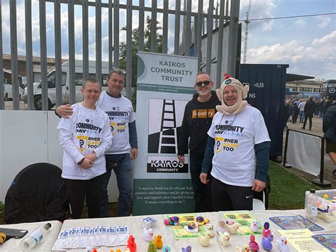 Team Kairos At Millwalls Community Day Kairos Community Trust