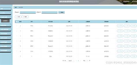 基于nodejsvue高校实验室管理信息系统 程序论文开题 计算机毕业设计 Csdn博客