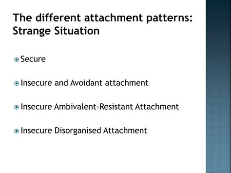 Ppt Attachment Theory Implications For The Classroom Powerpoint Presentation Id 6573241