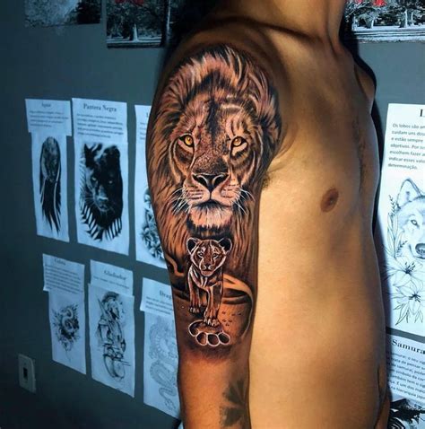 Daniel Teixeiras Instagram Profile Post ⚜️ Leão Com Filhote ⚜️🦁