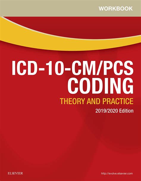 workbook for icd 10 cm pcs coding theory and practice 2019 2020