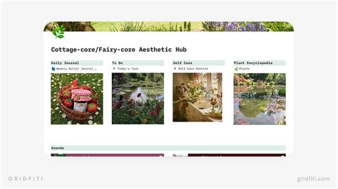 The 10 Best Cottagecore Notion Templates Gridfiti