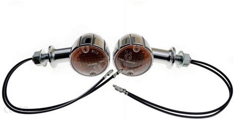 Części motocyklowe Motrix Kierunki Kierunkowskazy Okrągłe Metal