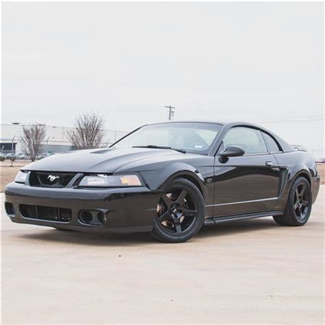 Sve Mustang 03 Cobra Wheel Kit 17x9 10 5 Black 94 04