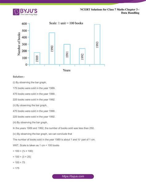 Ncert Solutions For Class 7 Maths Exercise 33 Chapter 3 Data Handling Click Here To Download