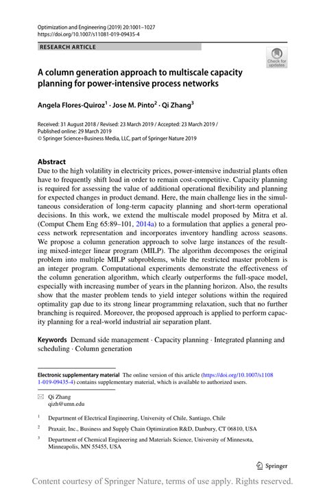 a column generation approach to multiscale capacity planning for power