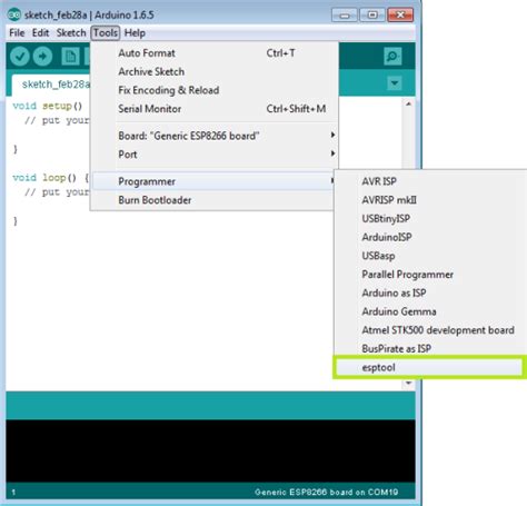 Esp8266 Uploading Code From Arduino Ide Techtutorialsx