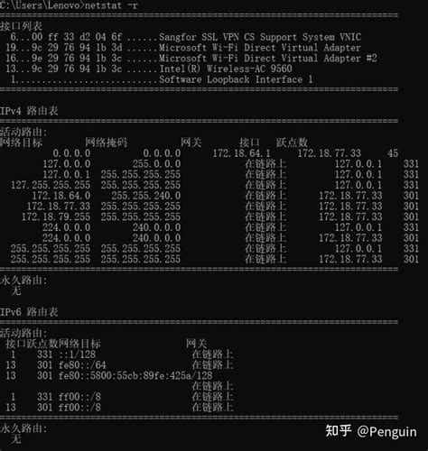 计算机网络netstat命令实验报告 知乎