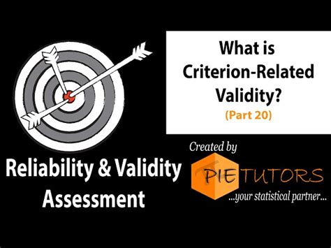 Criterion Related Validity