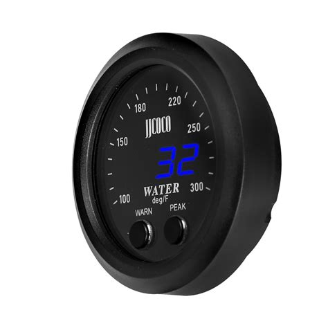 52mm Water Temp Gauge With 1 8 Npt Sensor Temperature Meter 32 212f W Sensor Ebay