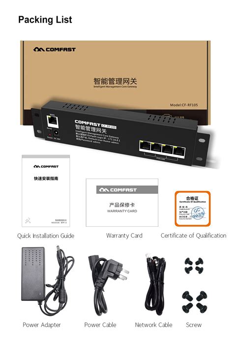 Comfast Ac Wifi Load Balancing Gateway Routing Cor Vicedeal