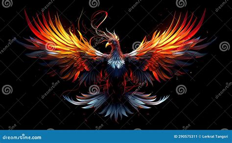 Pheonix Flying Wings Stock Illustration Illustration Of Invertebrate