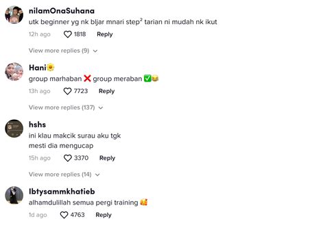 Semua Dah Training Kumpulan Mak Cik Menari Sikok Bagi Duo Komen Netizen Pula Kelakar