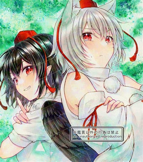 Shameimaru Aya And Inubashiri Momiji Touhou Drawn By Alto Danbooru