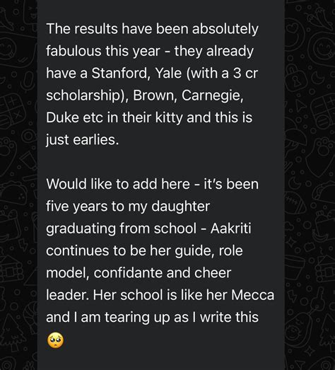 Aakriti Periwal On Linkedin Gratitude Collegeadmissions Ivyleague