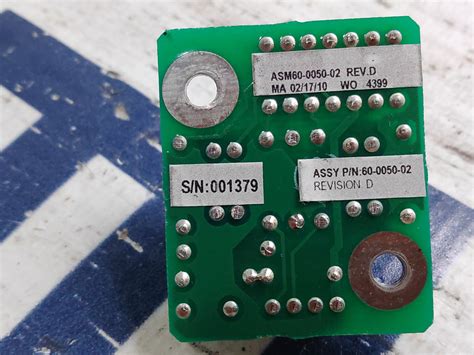 Used Asymtek Asm60 0050 02 Rev D Circuit Board For Sale At Smt Resource