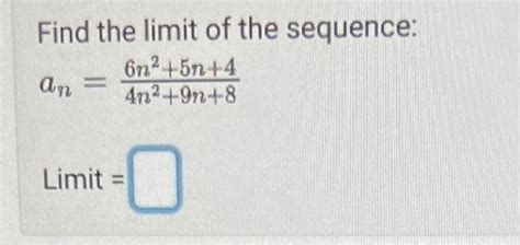 Solved Write Out The First Five Terms Of The Sequence Chegg