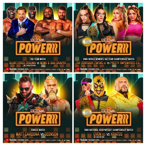 NWA On Twitter RT MarsheRockett Its NWAPowerrr Day Tune In
