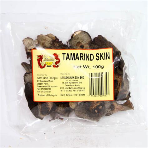Tamarind Skin 100g Asia Grocery Town