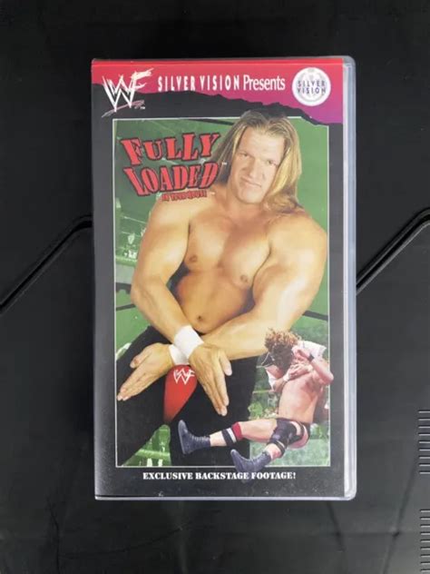 WWE WWF FULLY LOADED VHS RARE Triple H Stone Cold Steve Austin