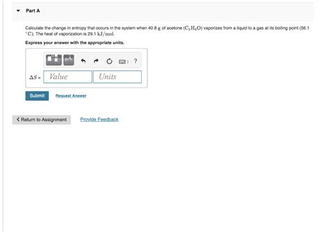 Solved Calculate The Change In Entropy That Occurs In The Chegg