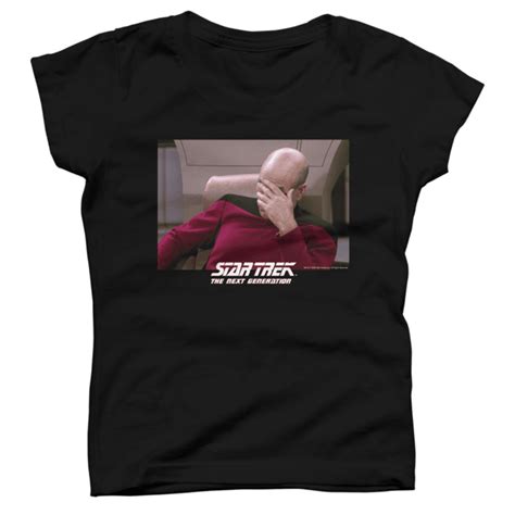 Star Trek Captain Picard Facepalm Buy T Shirt Designs