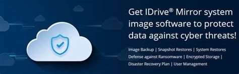 Idrive Cloud Backup Launches Mirror Cloud Based Disk Image Backup For
