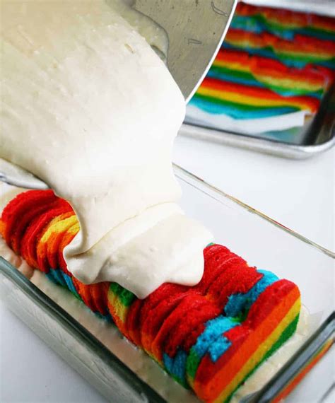 Rainbow Heart Surprise Inside Cake Mom Loves Baking