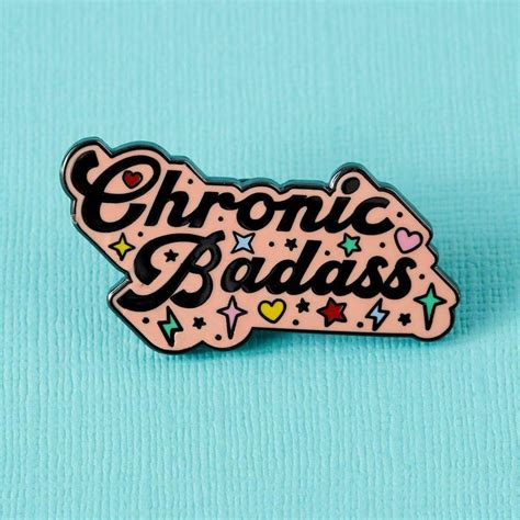 Chronic Badass Enamel Pin The Red Door Gallery