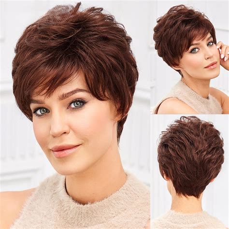 Peruca Lace Cabelo Curto Ondulado Polideia