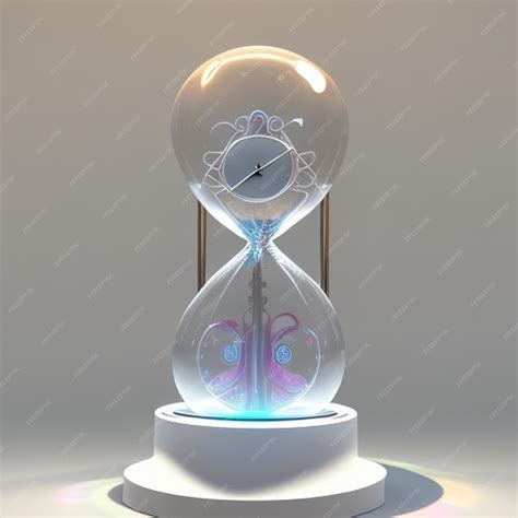 Premium Ai Image Realistic Hourglass Hourglass In The Shape Of A
