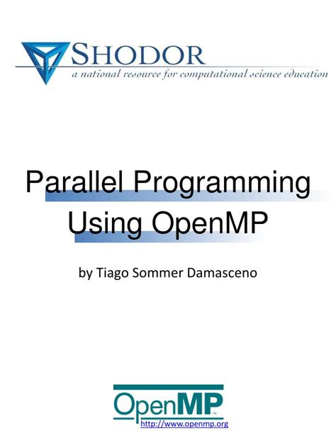 Ppt Parallel Programming Powerpoint Presentation Free Download Id