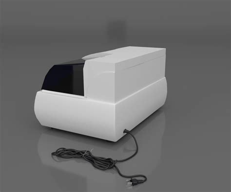 Химический анализатор 3d Модель 77 Ma Obj Fbx Unknown Free3d