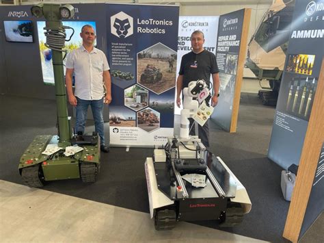 Leotronics Robotics Presented A New Generation Of Protective Robots At Ideb 2023