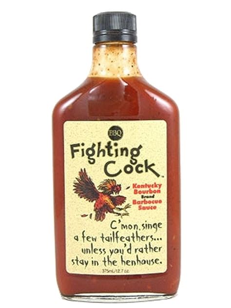 Fighting Cock Kentucky Bourbon Bbq Sauce